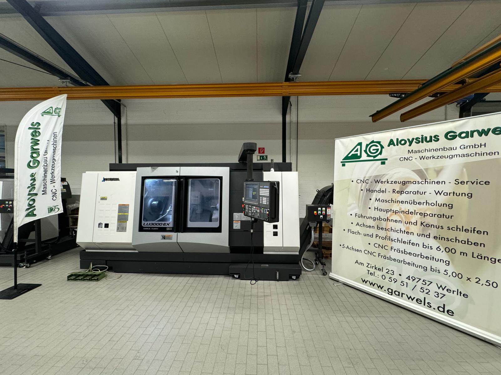 CNC Drehmaschine Okuma LU 3000 M2SC 1000 / Vorführmaschine - Aloysius ...